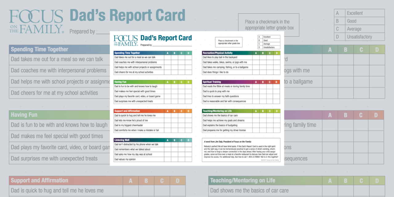 WATCH: Jim Daly Almost Flunked His First Dad’s Report Card | Jim Daly